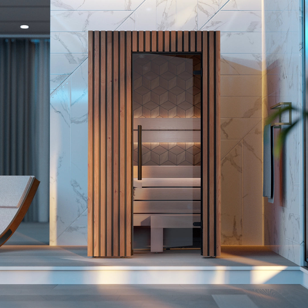 Como 120 | 1 Person Scandinavian Indoor Sauna – Northern Saunas