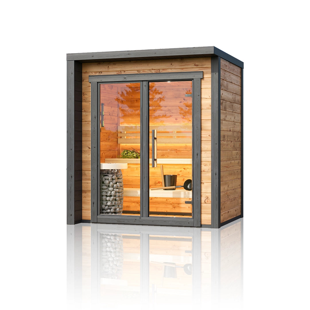 Terra Mini Outdoor Cabin Sauna For 2 People – Northern Saunas