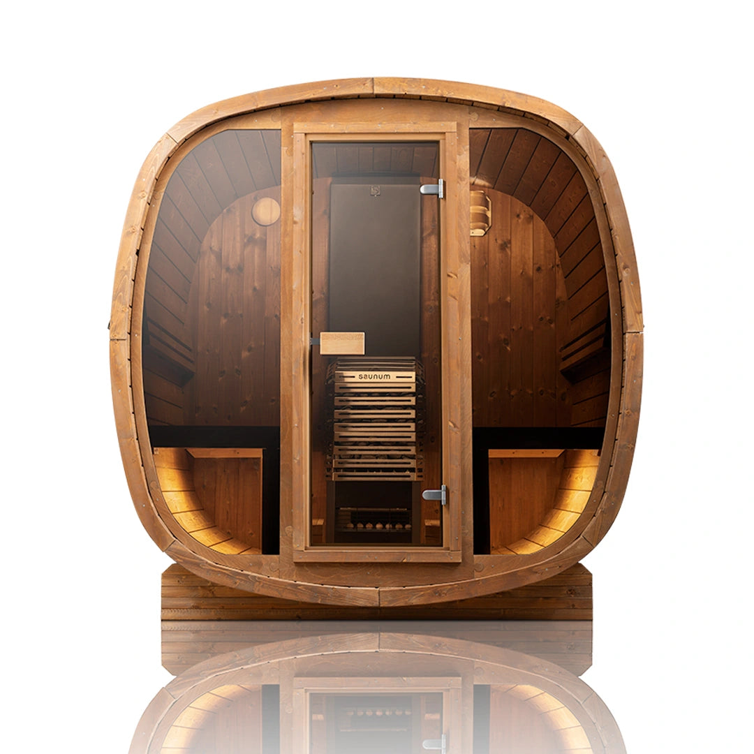 Scandinavian Equinox Mini Outdoor Cube Sauna (7x5) – Northern Saunas