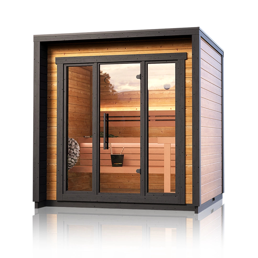 Sierra XS Outdoor Cabin Sauna – Northern Saunas