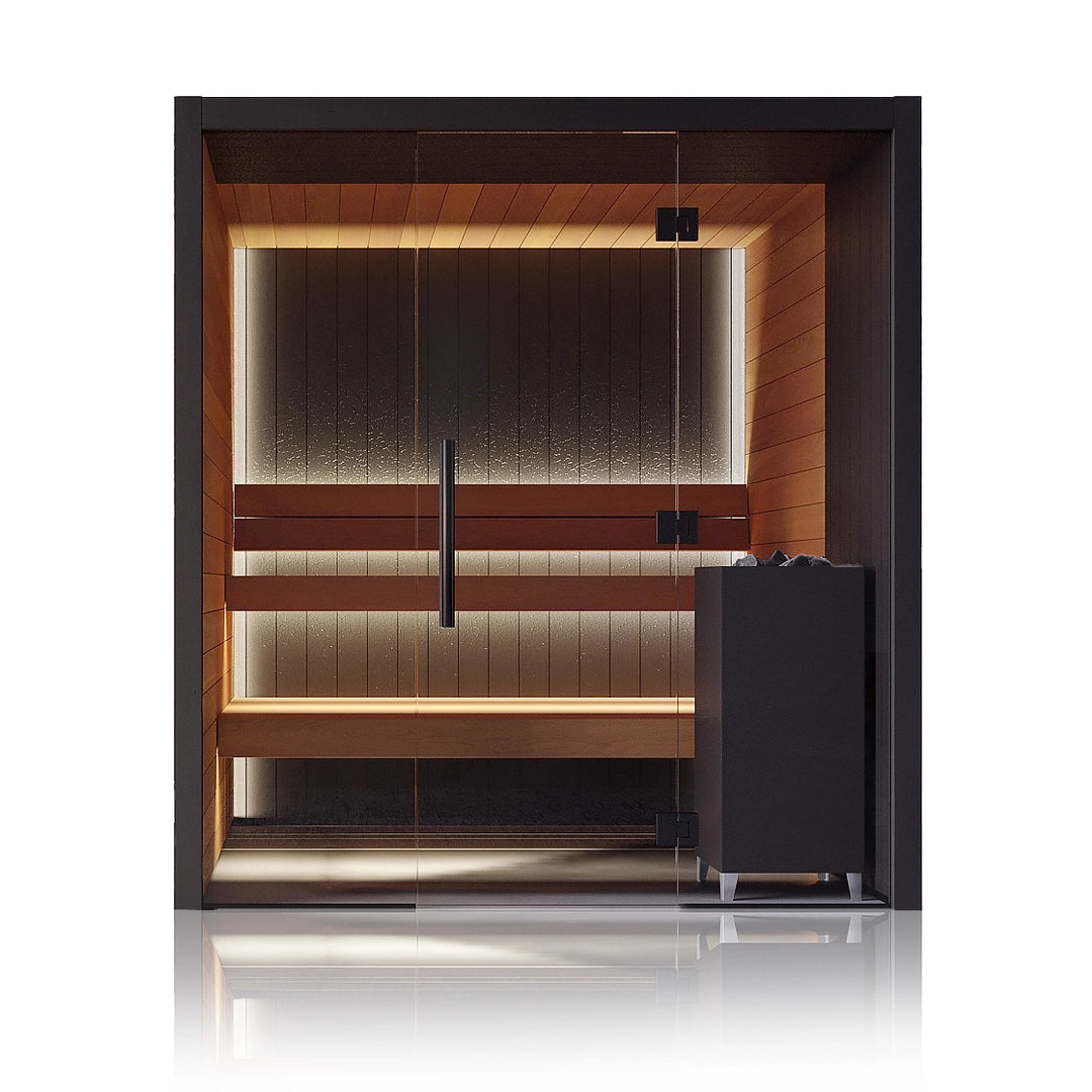 Vulcana Indoor Modern Sauna By Auroom – Northern Saunas