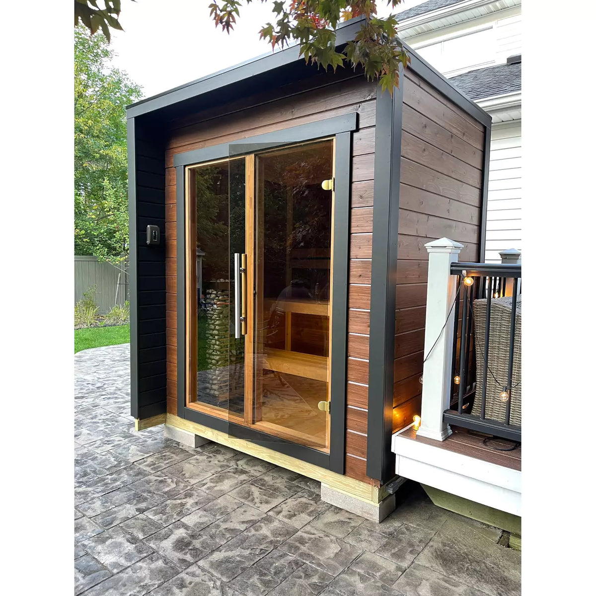 Terra Mini Outdoor Cabin Sauna For 2 People – Northern Saunas
