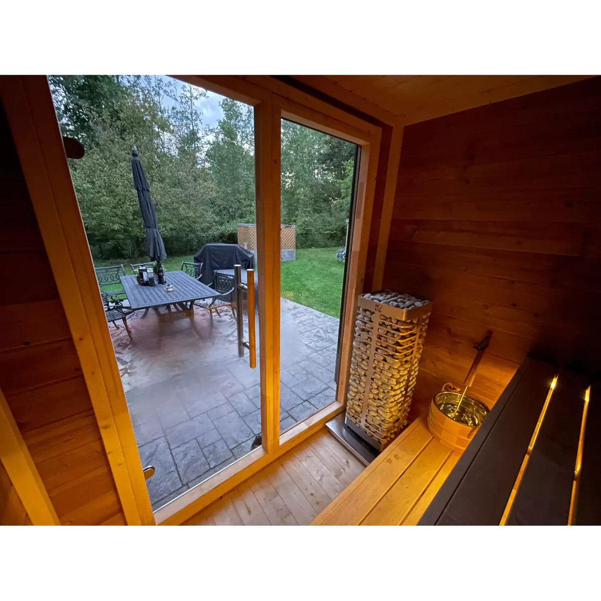 Terra Mini Outdoor Cabin Sauna For 2 People – Northern Saunas