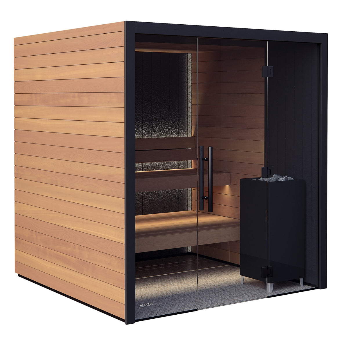 Vulcana 4 Person Indoor Modern Sauna By Auroom – Northern Saunas